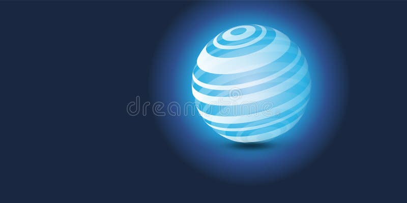 Abstract Globe Design Layout, Vector Template Stock Vector ...