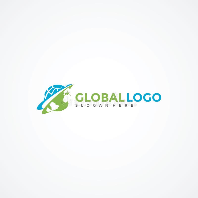 Abstract Globe Travel Logo Template. Vector Illustrator Eps. 10 Stock ...