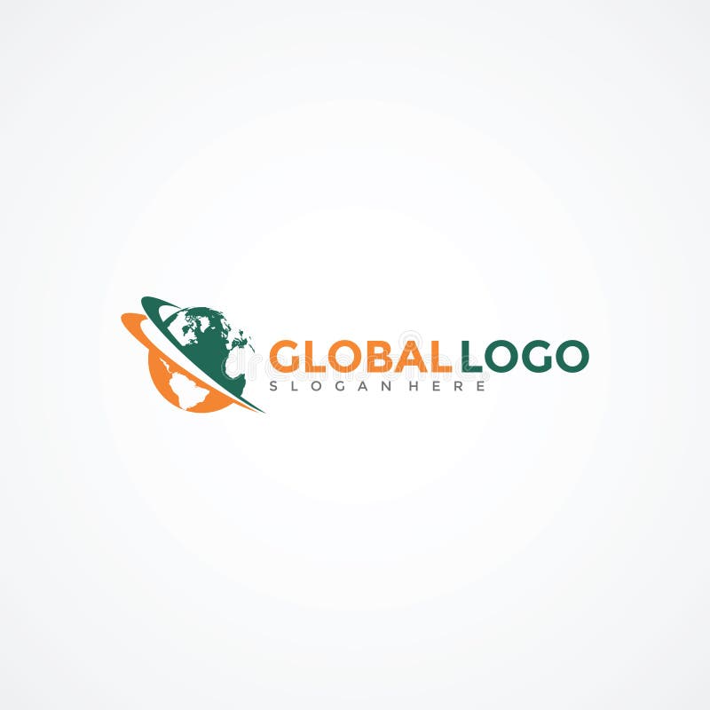 Abstract Globe Travel Logo Template. Vector Illustrator Eps. 10 Stock ...