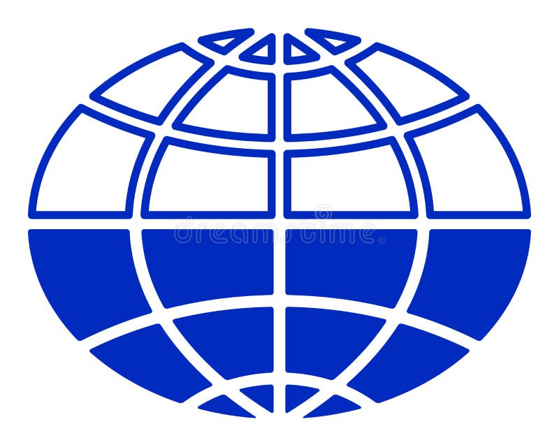 Abstract globe symbol stock vector. Illustration of information - 199965291