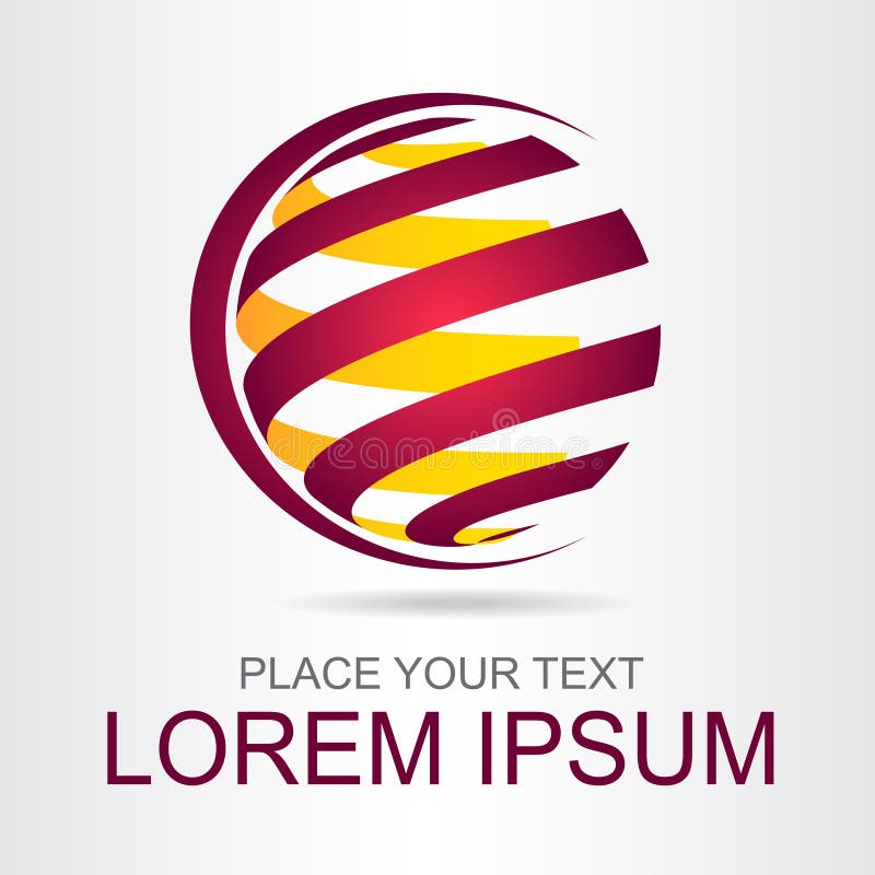 Abstract globe. stock vector. Illustration of geometric - 82973097