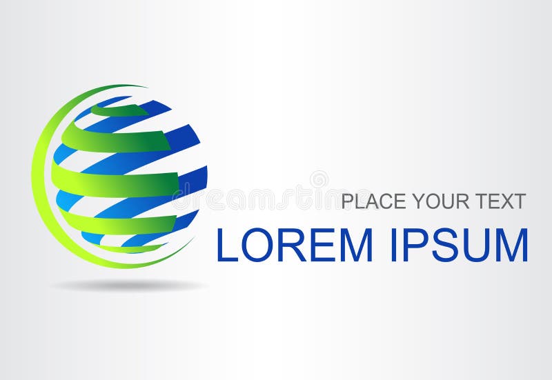 Abstract globe. stock vector. Illustration of style, design - 82973721