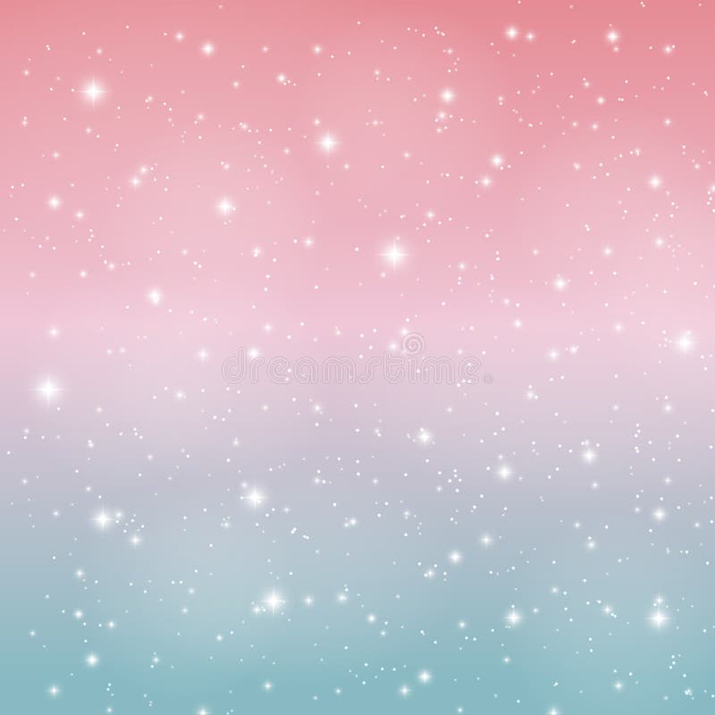 Abstract Glossy Star Sky Vector Illustration Background Stock Vector ...