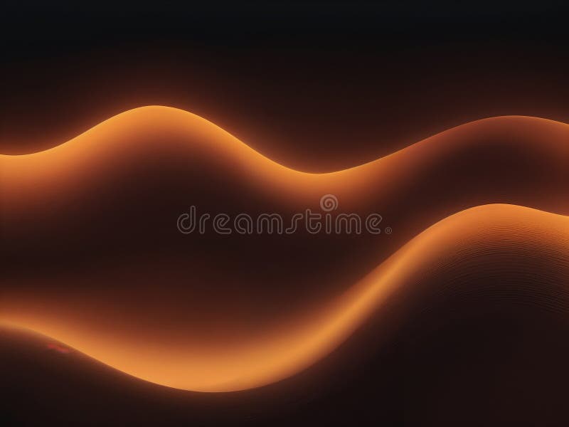 Abstract Glow Grainy Noisy Gradient Background, Brown Orange Glowing ...