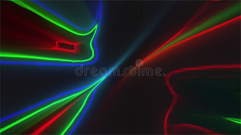 Abstract glow lines stock illustration. Illustration of colorful ...