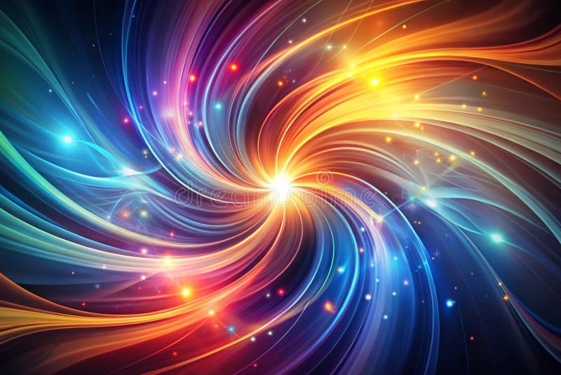 Abstract Glow Twist Background Stock Illustration - Illustration of ...