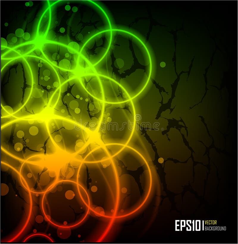 Abstract Glowing Background Stock Vector - Illustration of geometric ...