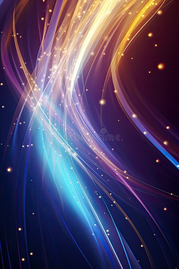 Abstract Glowing Background Stock Illustration - Illustration of ...