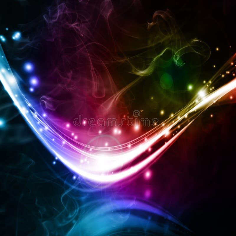 Abstract Glowing Background Stock Illustration - Illustration of ...