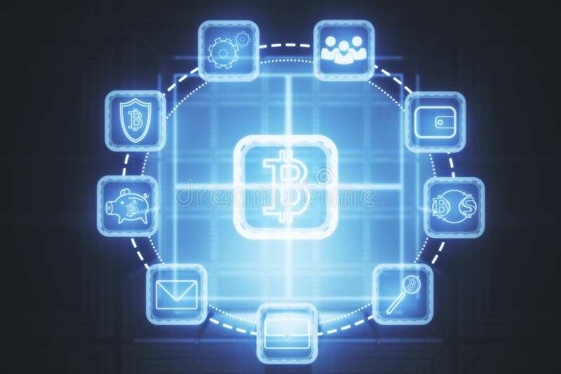 Bitcoin Interface Texture Stock Illustrations – 229 Bitcoin Interface ...