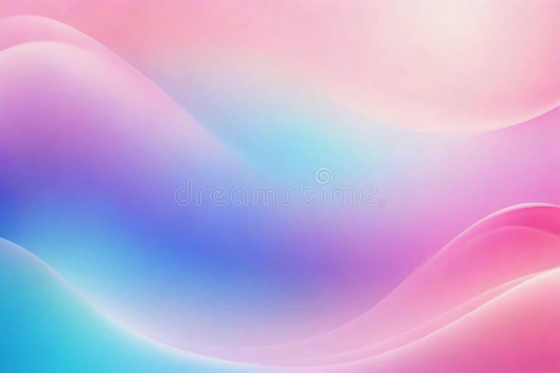 Abstract Glowing Blur Soft Gradient Background. Blurred Color Wave ...