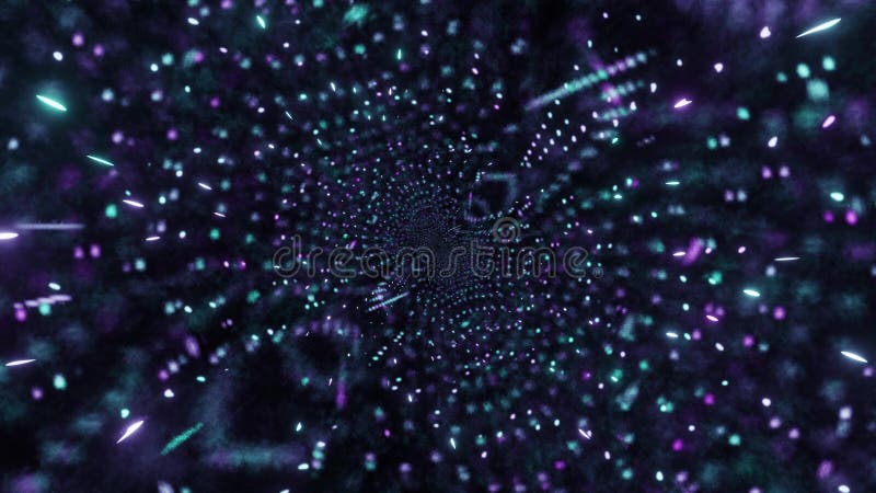 Abstract Glowing Colorful Multicolor Space Galaxy 3d Illustration ...