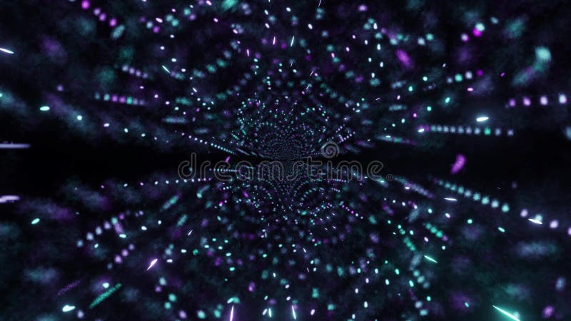 Abstract Glowing Colorful Multicolor Space Galaxy 3d Illustration ...