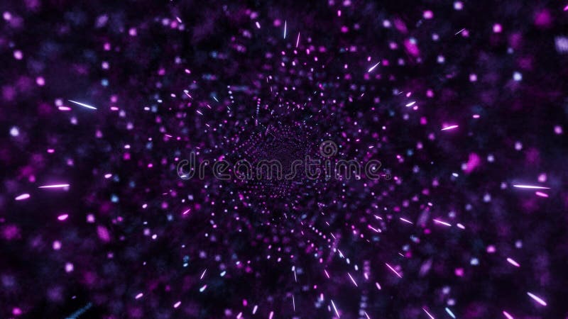 Abstract Glowing Colorful Multicolor Space Galaxy 3d Illustration ...
