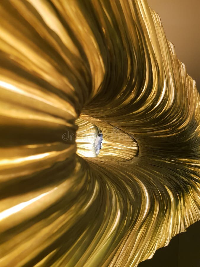 Abstract Glowing Dark Golden Background. Stock Illustration ...