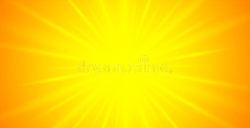 Abstract Glowing Flare Yellow Background with Sunshine Effect Stock ...