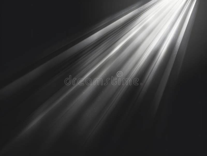 Abstract Glowing Light Rays for Design Template Stock Illustration ...