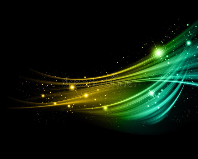 Abstract Glowing Lines Background Stock Illustration - Illustration of ...
