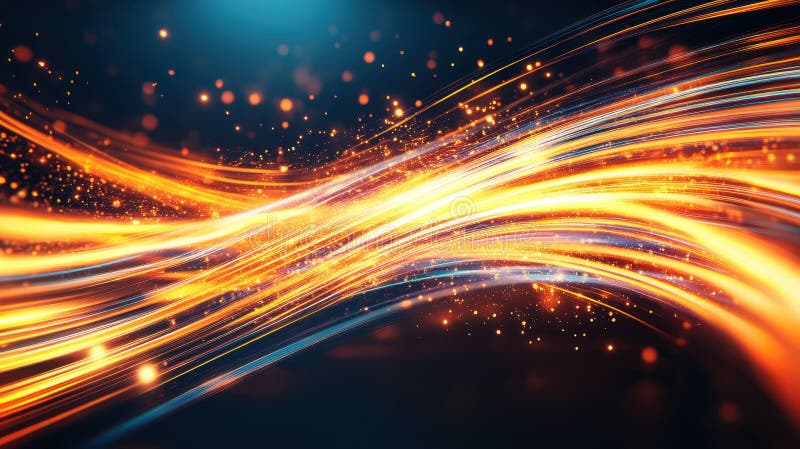 Abstract Motion Lines Background Dynamic Flowing Trails Modern Designs ...