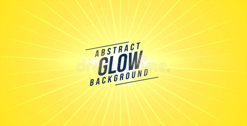 Abstract Glowing Lines Yellow Backdrop with Sunbeam Motion Effect Stock ...