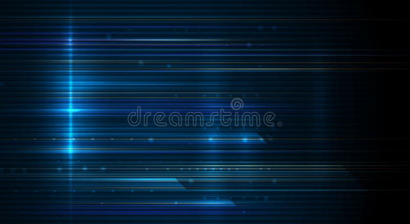 Speed Movement Pattern and Motion Blur Over Dark Blue Background Stock ...