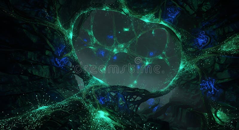 Complex Glowing Subterranean Network Stock Illustrations – 127 Complex ...