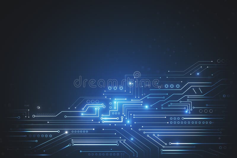 Hi tech backdrop. stock illustration. Illustration of background - 4313298