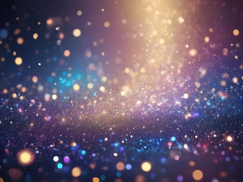 Abstract Glowing Texture of Bright Blurry Background of Sparkles ...