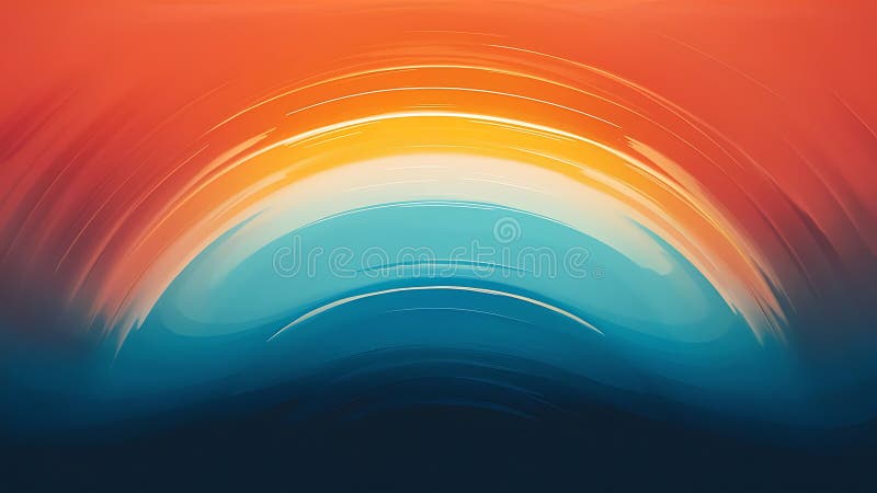Abstract Glowing Wave Lines Background. Dynamic Wave Pattern. Modern ...