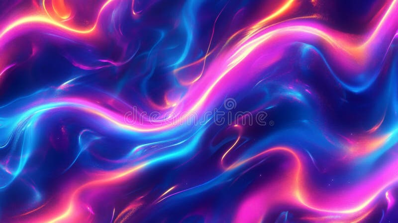 Abstract Glowing Waves Background Texture Stock Illustration ...
