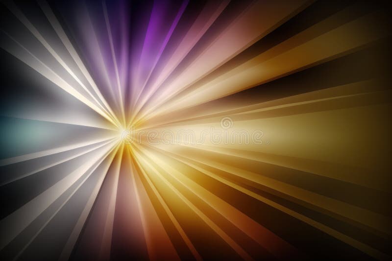 Abstract God Ray Multicolor Wow Light Effect Background Stock ...