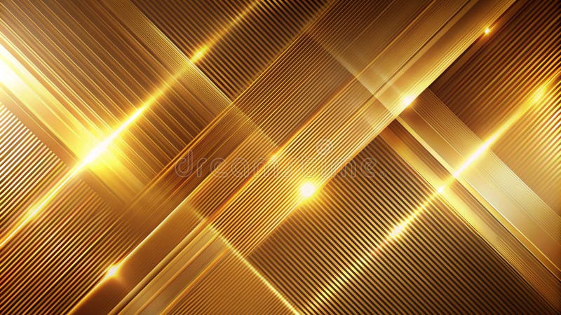 Abstract Gold Background with Diagonal Light Stock Illustration ...