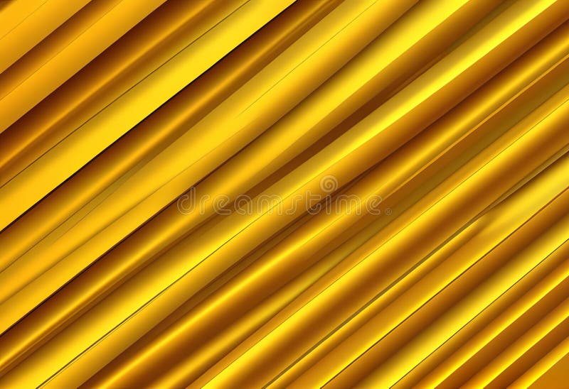 Abstract Gold Background. Diagonal Lines and Strips Stock Illustration ...