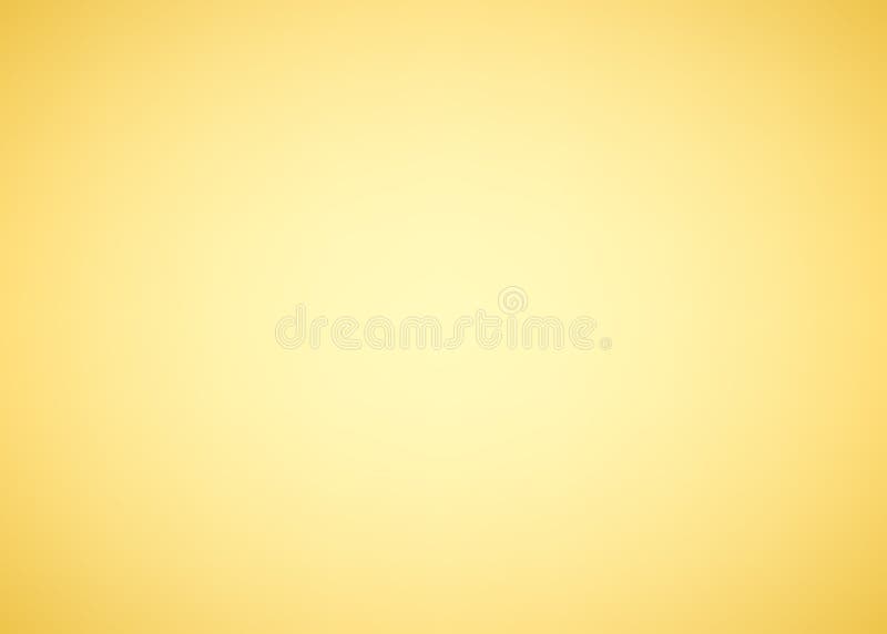 Abstract Gold Background. Golden Yellow Gradient Pattern. Vector Empty ...