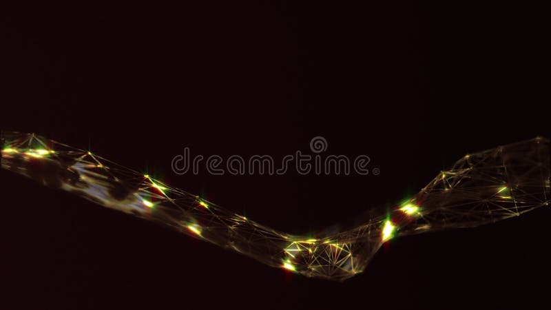 Abstract Gold Background Loop Stock Video - Video of smooth, golden ...