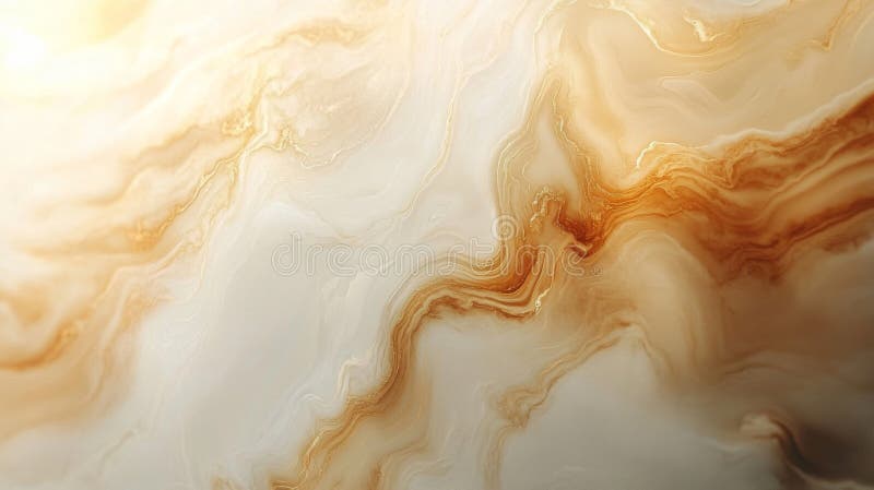 Abstract Gold and Beige Marble Texture Background Stock Illustration ...