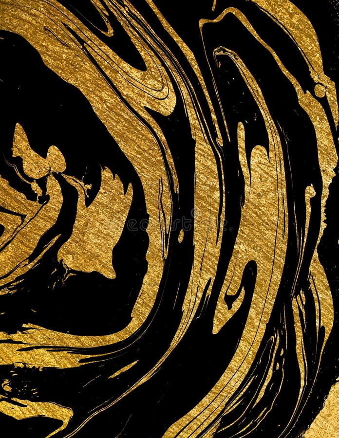 Abstract Gold Black Textured Background Design Stock Image - Image of ...