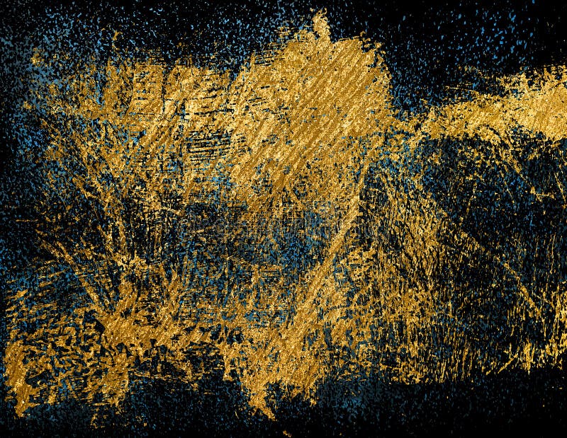 Abstract Gold Black Textured Background Design Stock Image - Image of ...