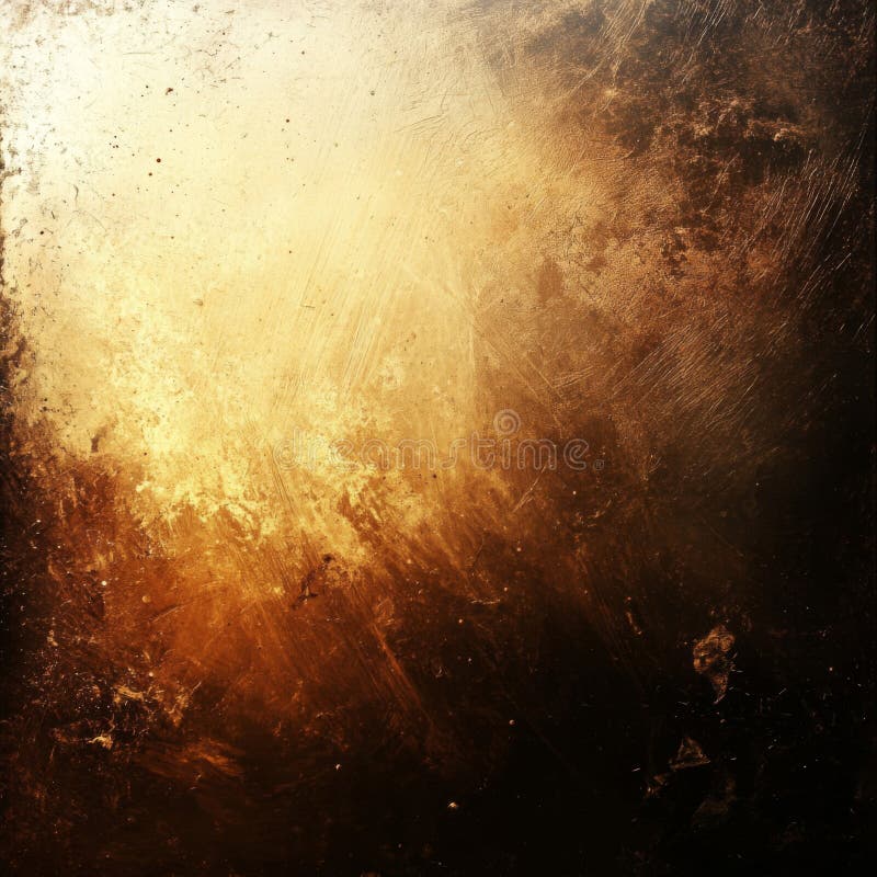 Abstract Gold and Brown Textured Background Stock Illustration ...