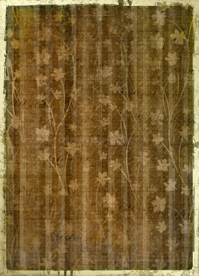 Abstract Gold Floral Background Stock Illustration - Illustration of ...