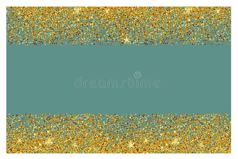 Abstract Gold Glitter Background. Shiny Sparkles for Card Stock Image ...