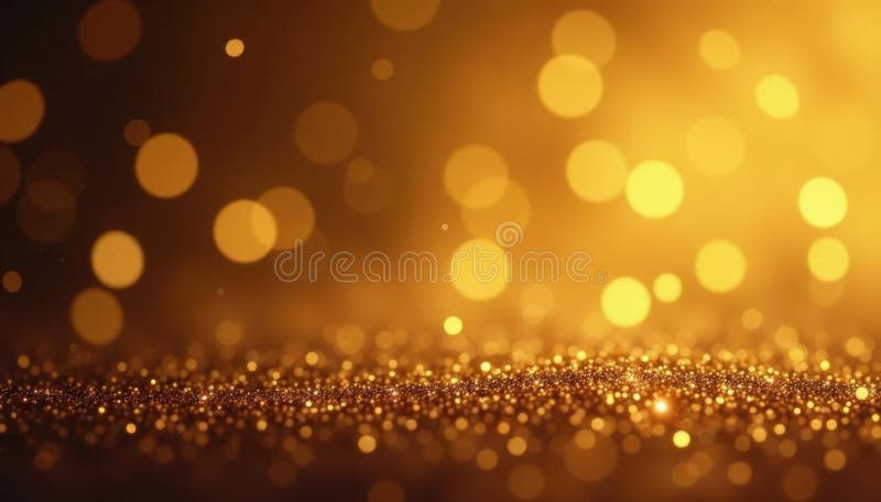 Abstract Gold Glitter Defocused, Sparkling Overlay, Background, Party ...