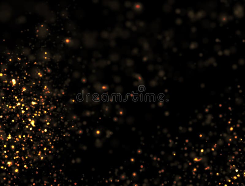 Abstract Red Glitter Explosion on Black Background Stock Photo - Image ...