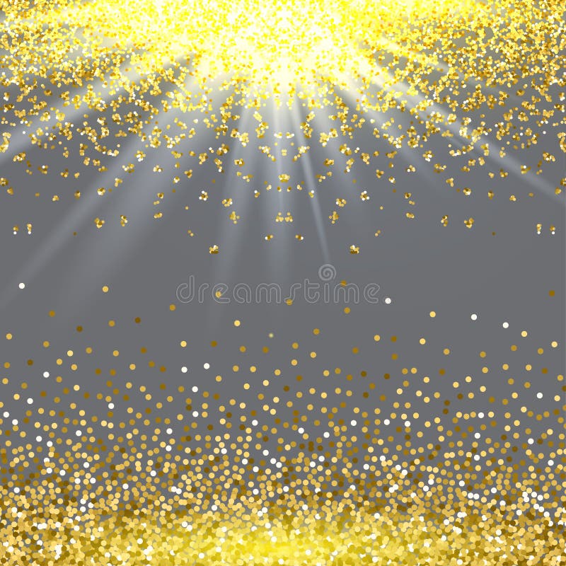 Abstract Gold Glitter Splatter Background for the Card, Invitation ...
