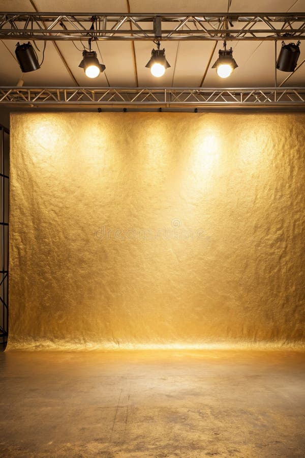 Spotlight in the room stock vector. Illustration of illuminated - 249184471