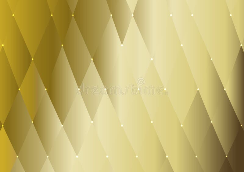 Abstract Gold Gradient Triangular Background Vector Stock Vector ...