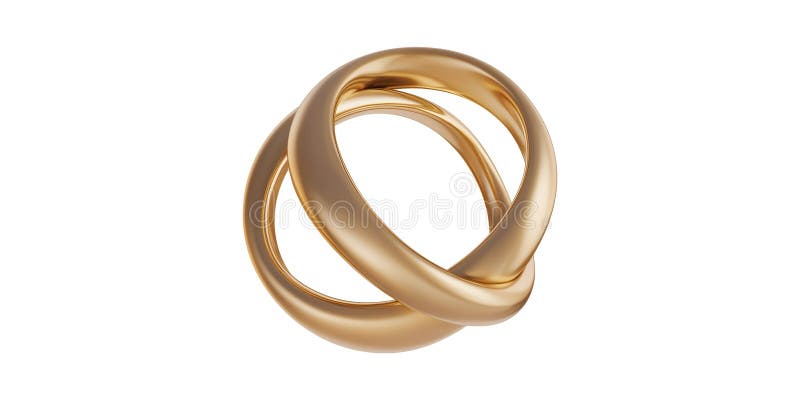 Gold Infinity Symbol Sculpture Stock Illustrations – 31 Gold Infinity ...