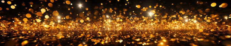 Abstract Golden Glimmering Background, Photos, in the Style of Flowing ...