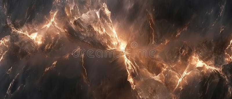 Abstract Gold Lightning Marble Background Stock Illustration ...