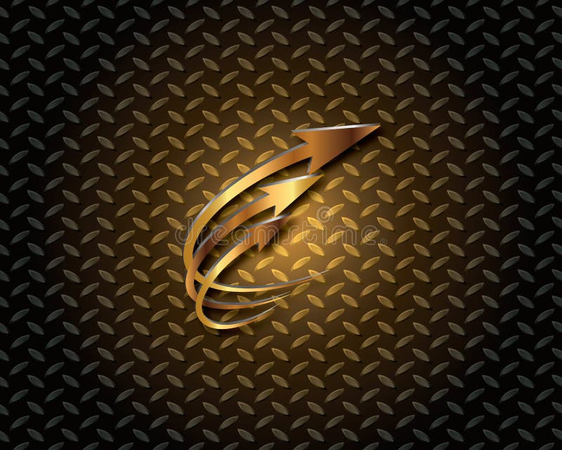 Abstract Gold Logo Vector stock vector. Illustration of vector - 82804281